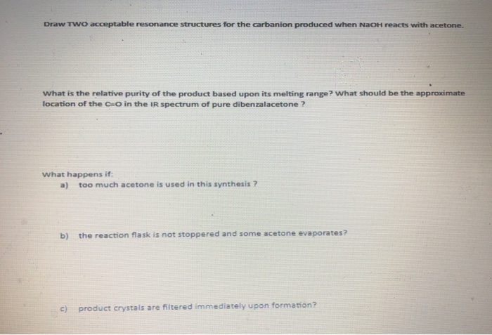 Solved Draw TWO acceptable resonance structures for the | Chegg.com