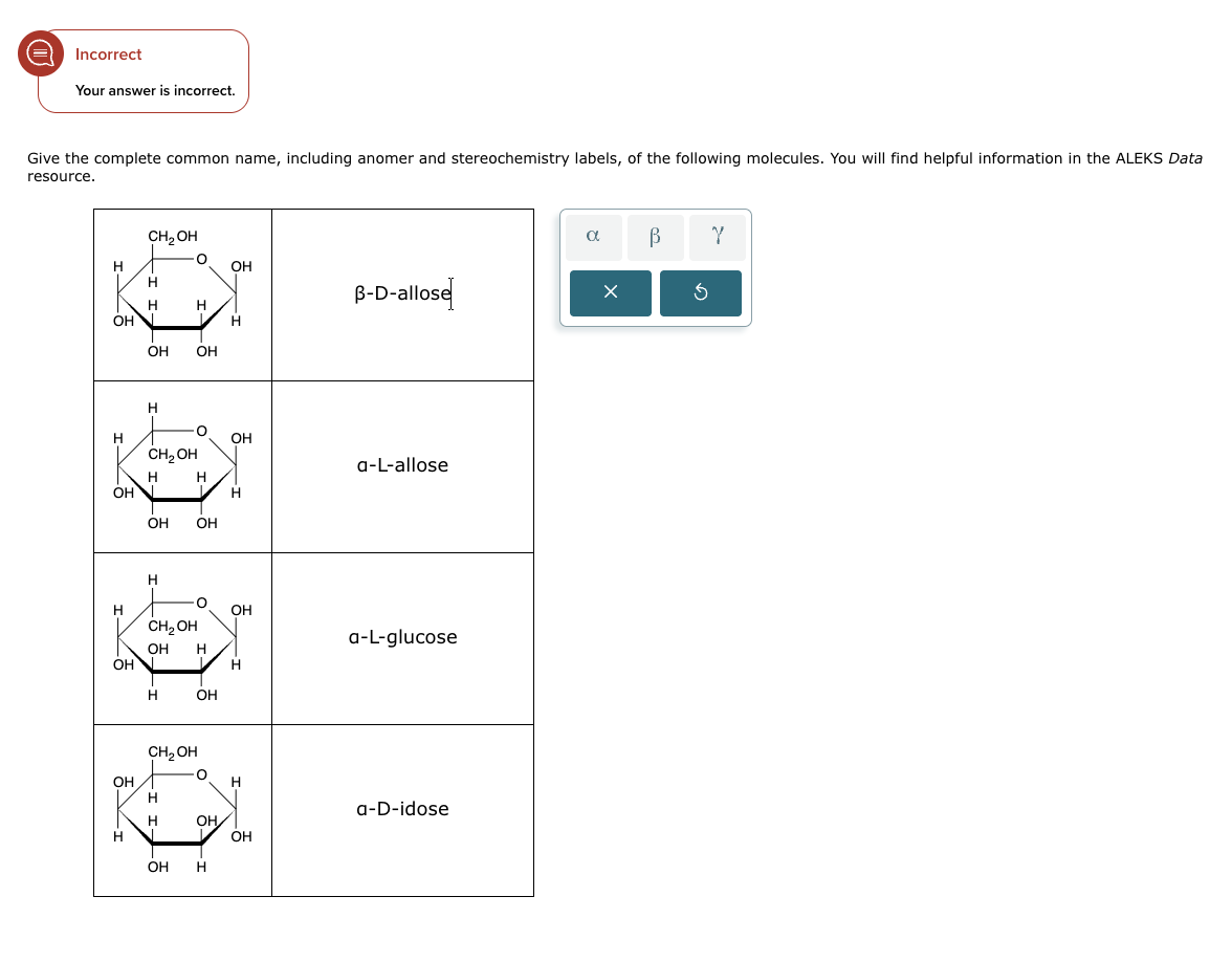 Solved Your answer is incorrect.Give the complete common | Chegg.com