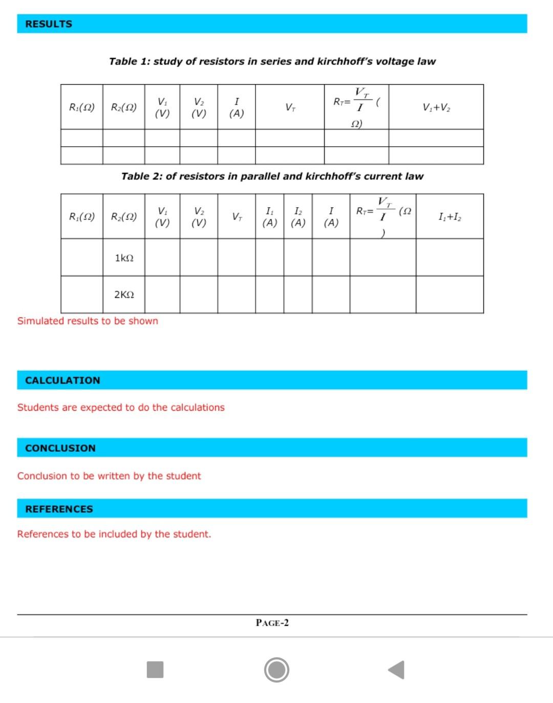 Solved Figure 1 Figure 2 PROCEDURE 1. Connect the circuit as | Chegg.com