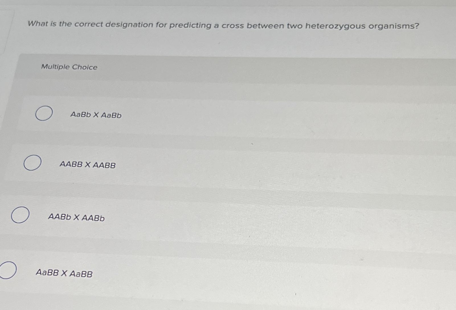 Solved What is the correct designation for predicting a | Chegg.com