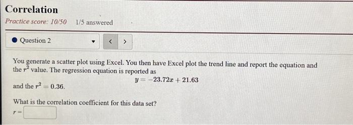 Solved You generate a scatter plot using Excel. You then | Chegg.com