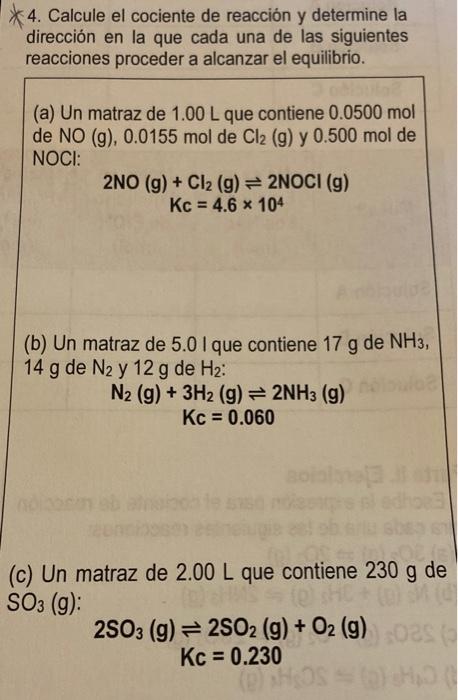Solved Calculate the reaction quotient and determine the | Chegg.com