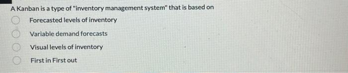 Solved All of the following results from level loading | Chegg.com