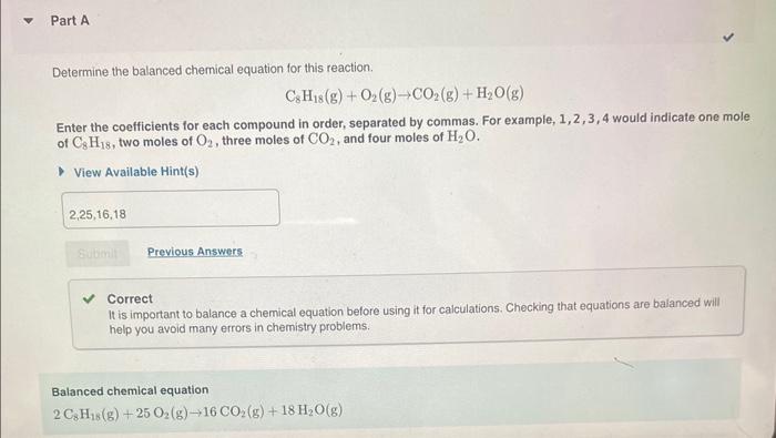 Solved The octane rating of gasoline is a relationship of | Chegg.com