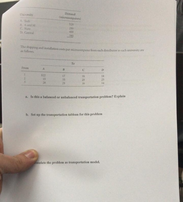 Question 1: ons Unlimited sells microcomputers to | Chegg.com
