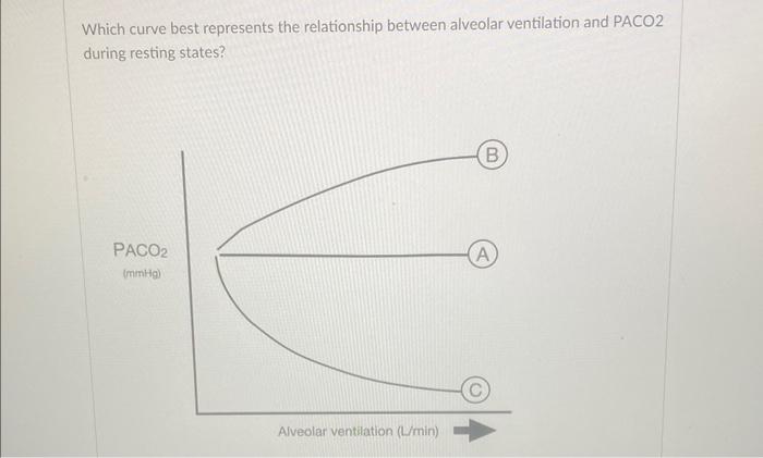 Solved Which curve best represents the relationship between | Chegg.com