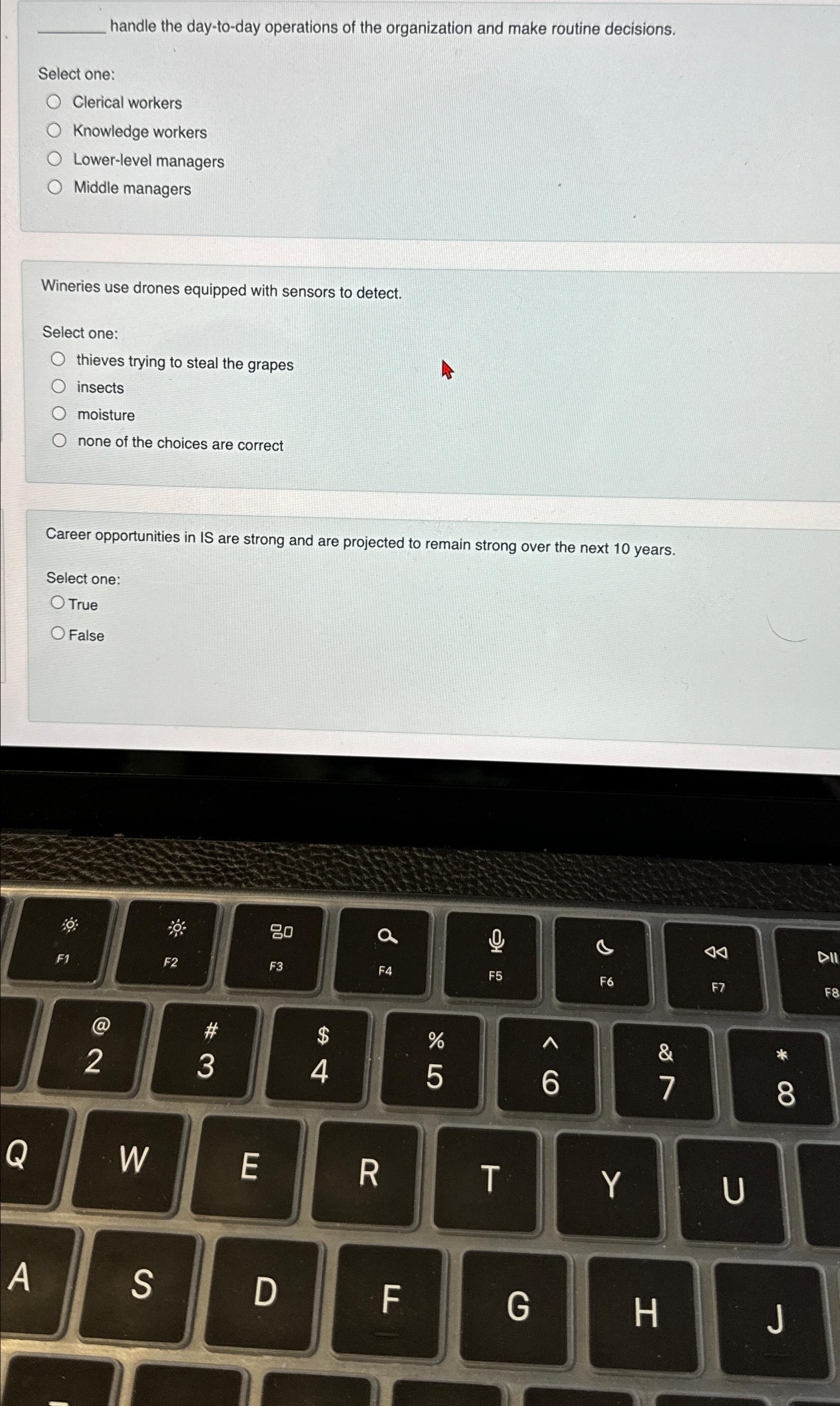 Solved handle the day-to-day operations of the organization | Chegg.com