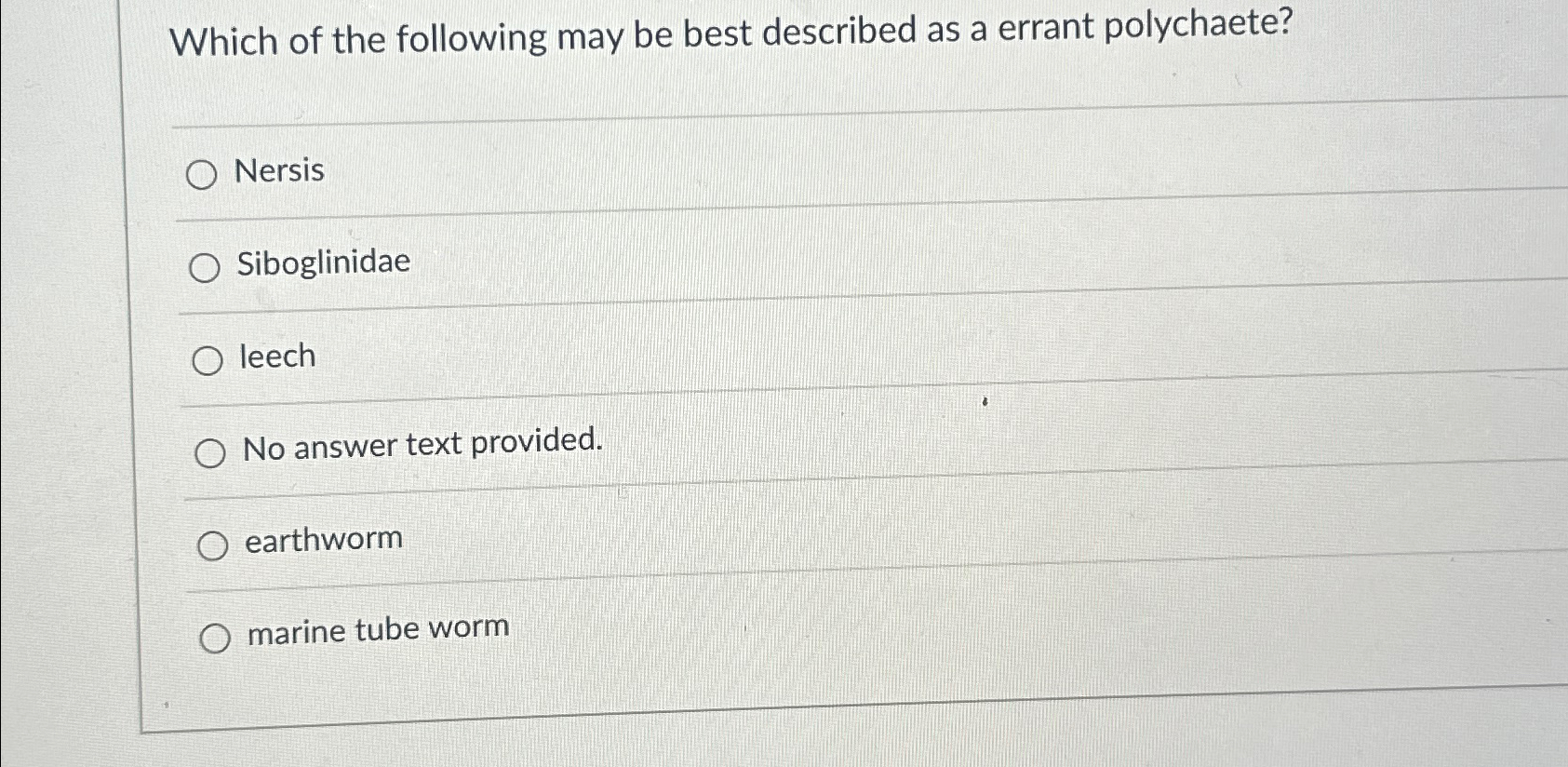 Solved Which of the following may be best described as a | Chegg.com