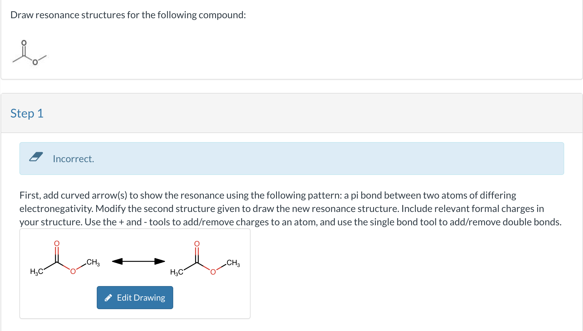 Solved Draw resonance structures for the following | Chegg.com