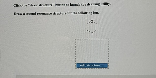 Solved Click the "draw structure" button to launch the | Chegg.com