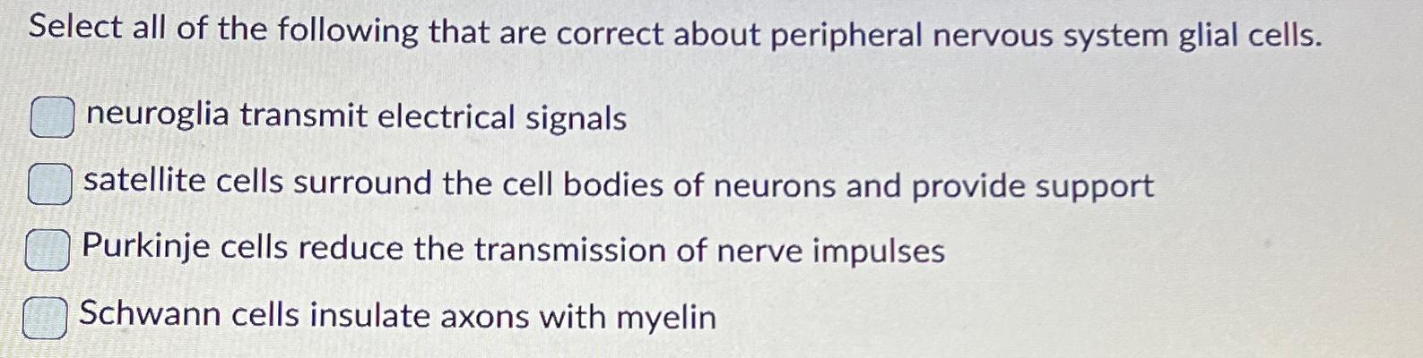 Solved Select all of the following that are correct about | Chegg.com