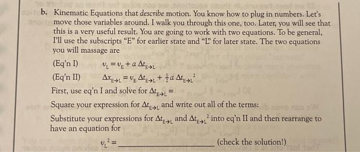 How about some physics equations without thinking | Chegg.com