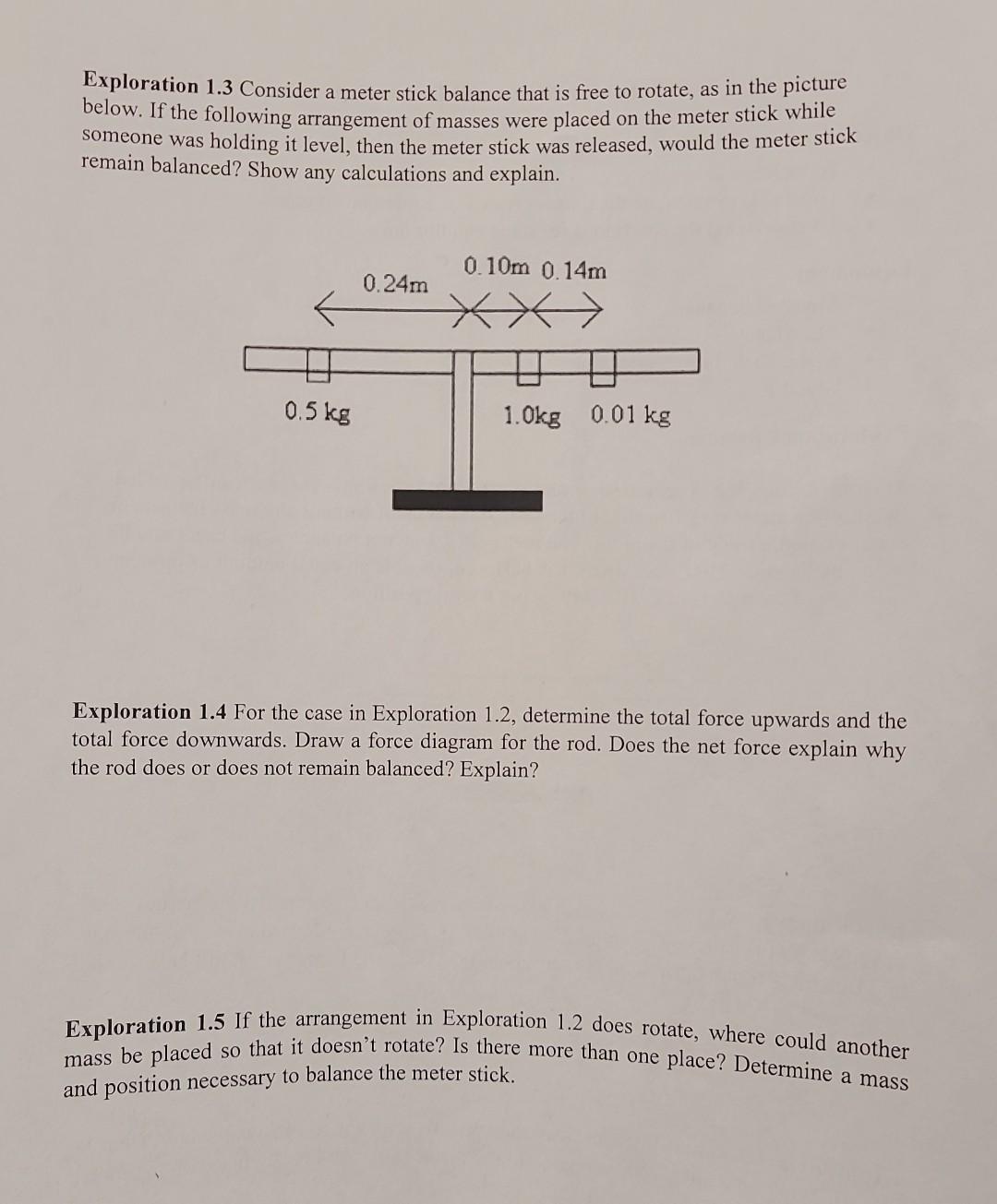 Objectives: - To understand torque - To be able to | Chegg.com