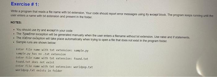 Solved Write a program that reads a file name with bxt | Chegg.com