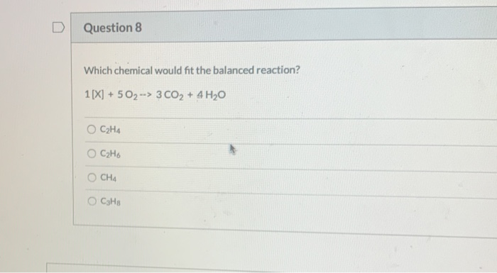 Solved Balance the following reaction CO2 + H20 --> C. Ho + | Chegg.com
