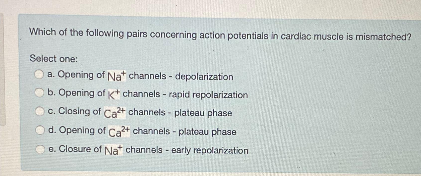 Solved Which of the following pairs concerning action | Chegg.com