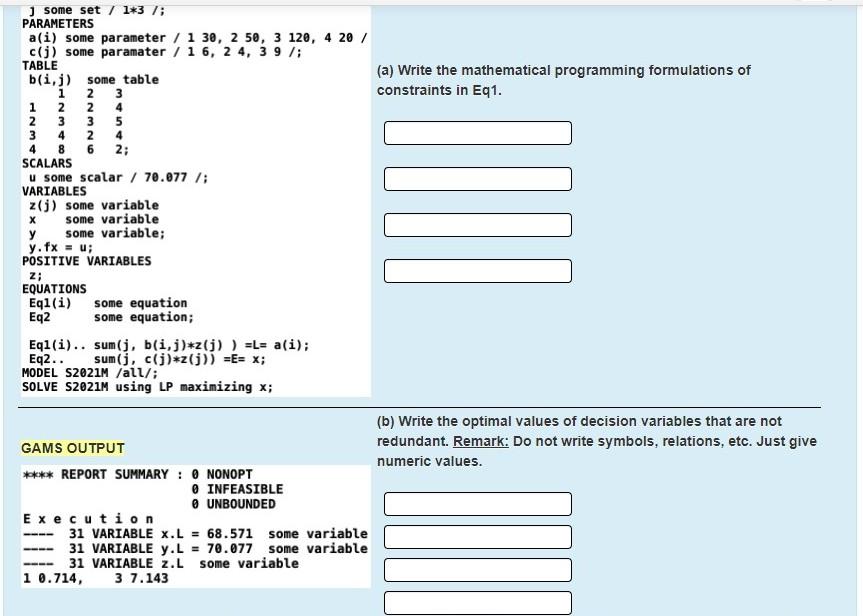 Remarks & Instructions: There may be more boxes than | Chegg.com