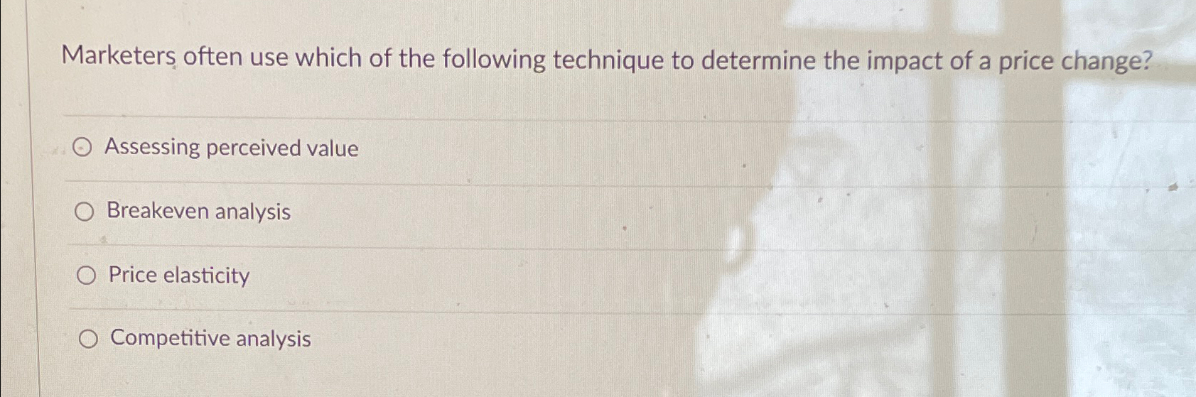 Solved Marketers often use which of the following technique | Chegg.com
