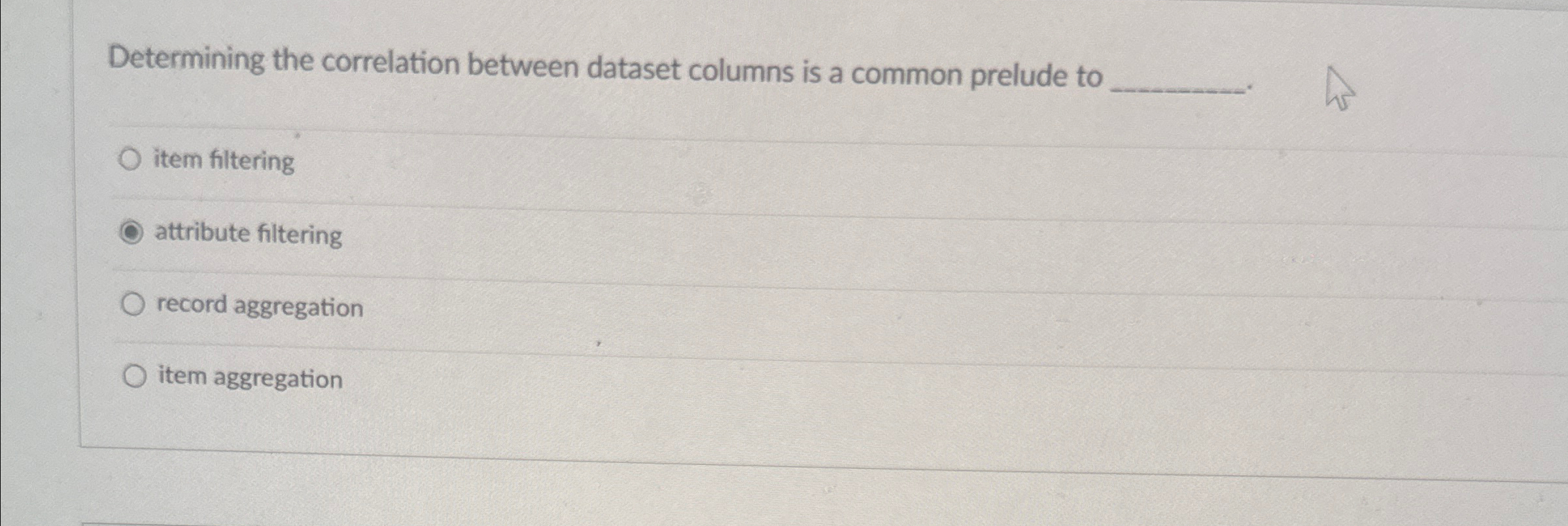 Solved Determining the correlation between dataset columns | Chegg.com