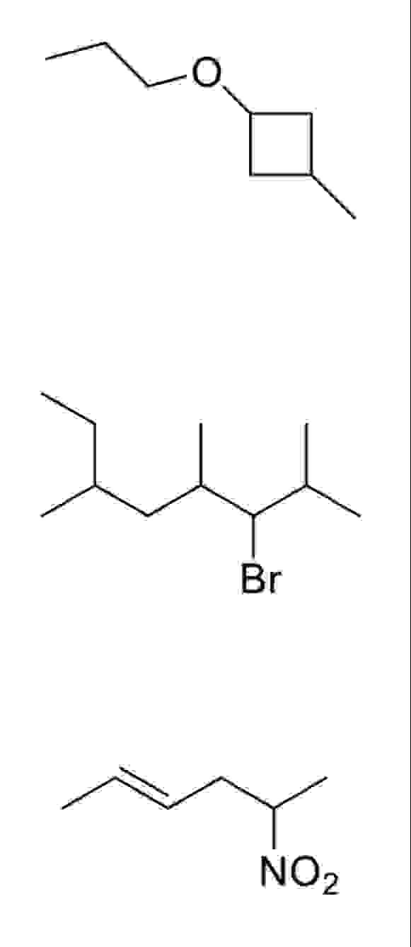 Solved 1.) ﻿Draw the IUPAC structure for the | Chegg.com