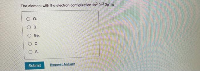 Solved Which element is most likely to have chemical | Chegg.com