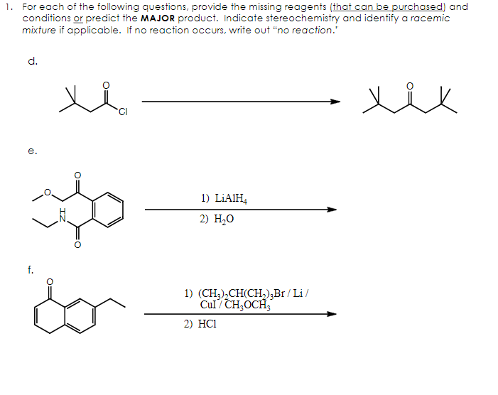 Solved For each of the following questions, provide the | Chegg.com
