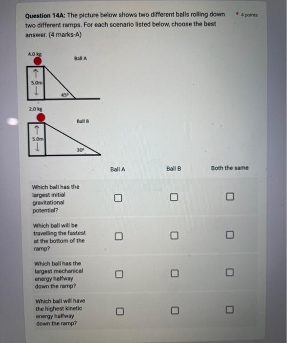 Solved Question 14A: The picture below shows two different | Chegg.com