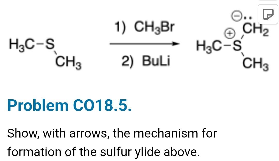 Solved 1) CH3Br 2) BuLi Problem C018.5. Show, with arrows, | Chegg.com