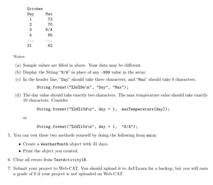 Solved Etivities This Lab You Will Write Java Code That
