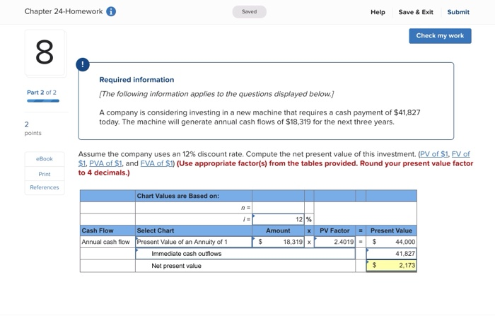 Solved Chapter 24-Homework 0 Help Save & Exit Submit Check | Chegg.com