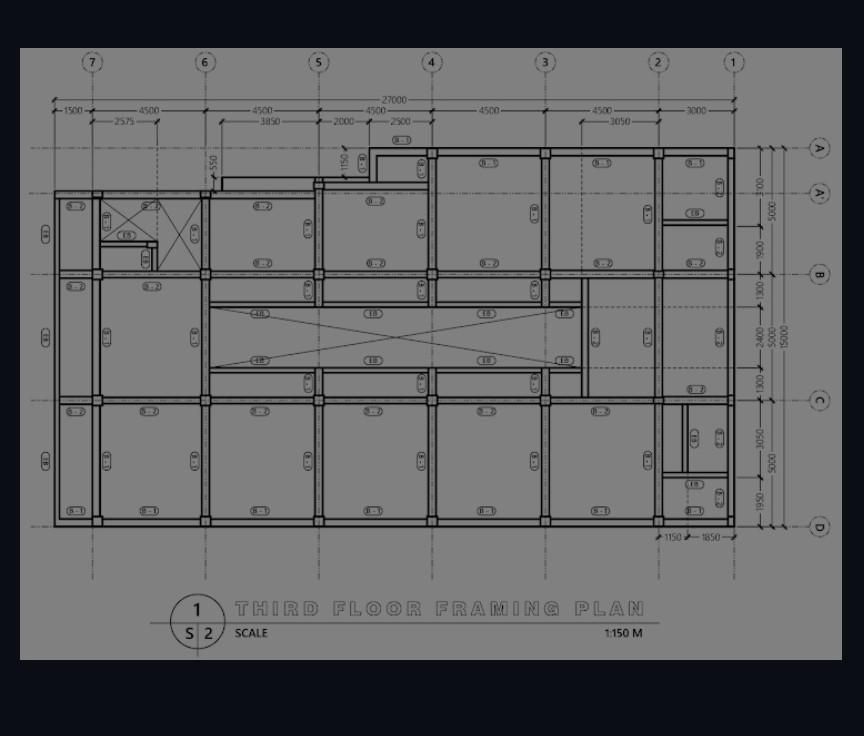 3 Storey Commercial Building Floor Plan