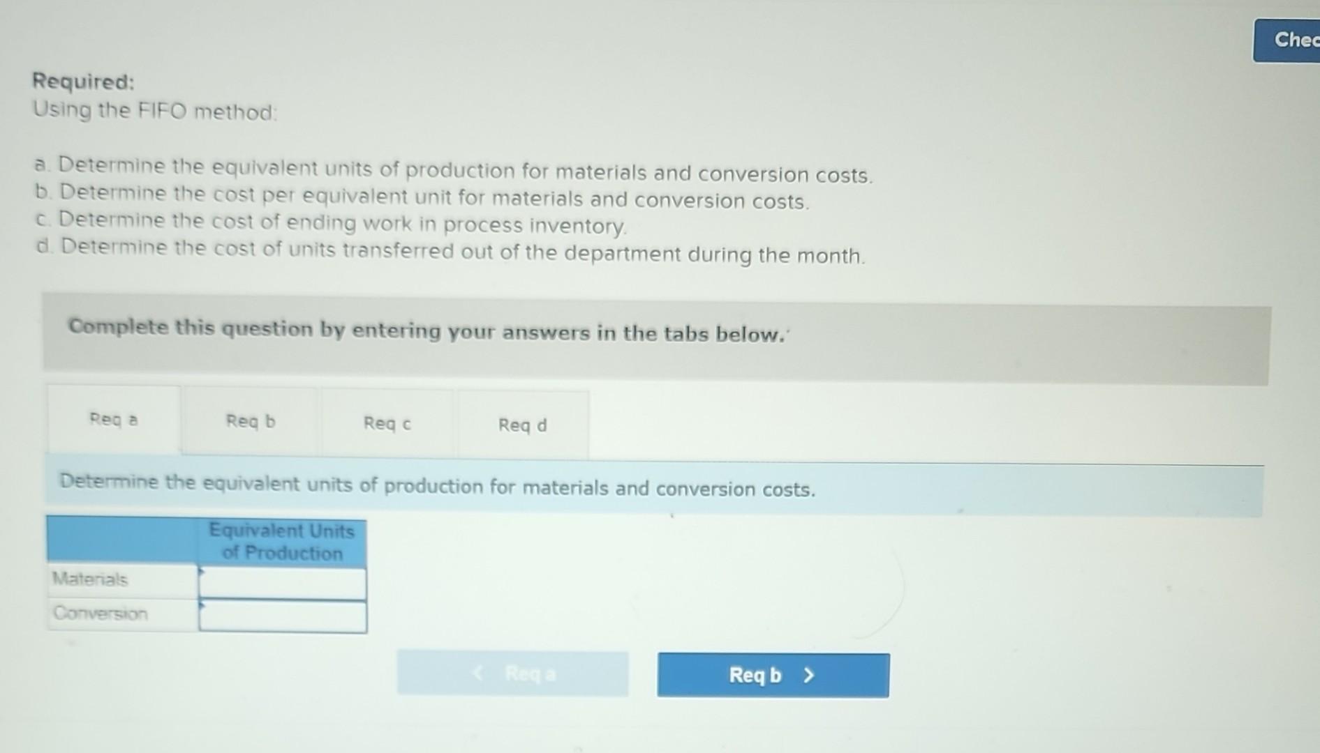 Solved Daosta Inc. uses the FIFO method in its process | Chegg.com
