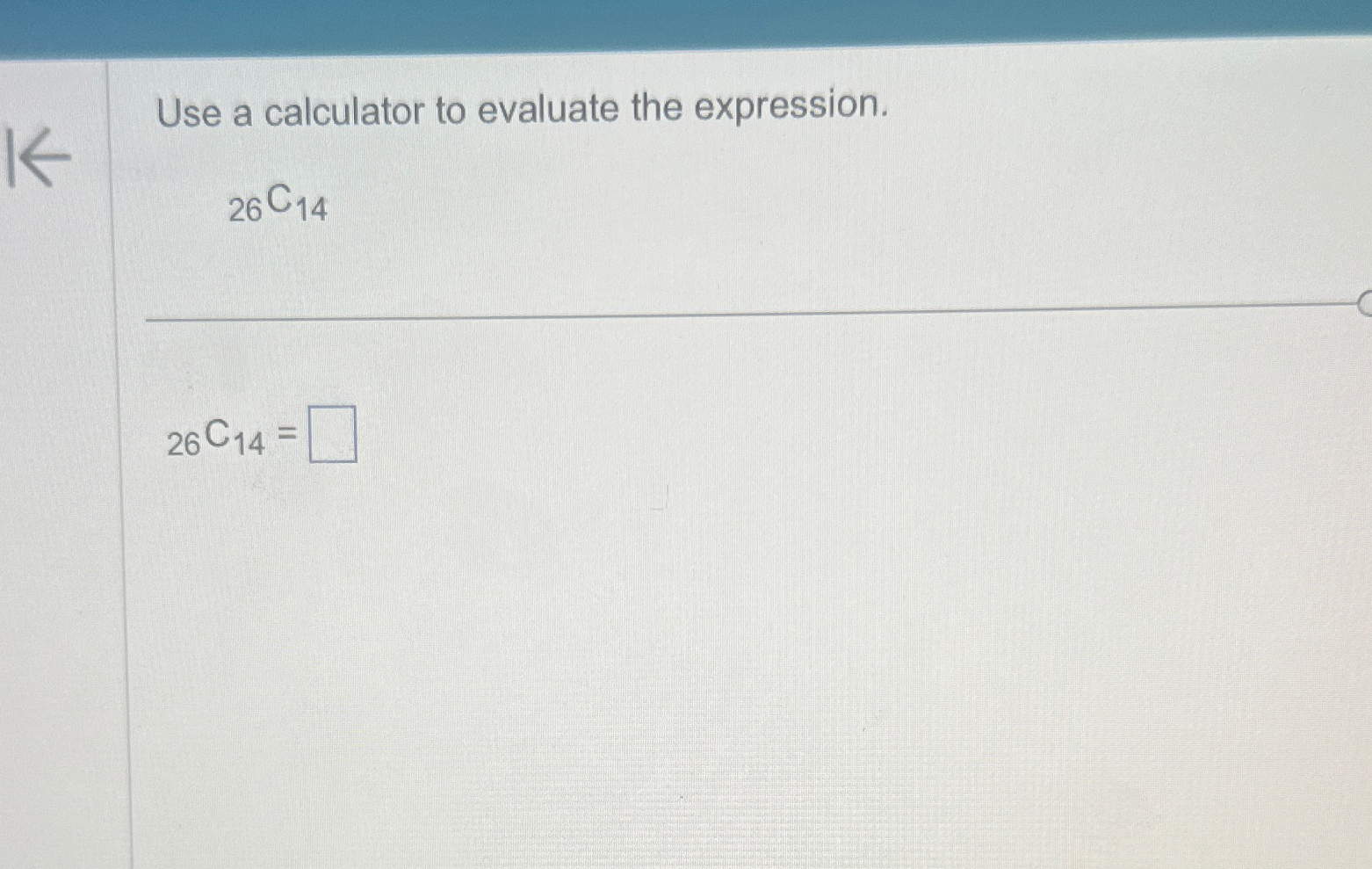 Solved Use a calculator to evaluate the | Chegg.com