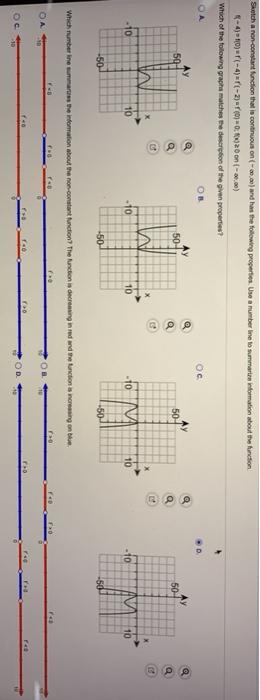 Solved Sketch a non-constant function that is continuous on | Chegg.com
