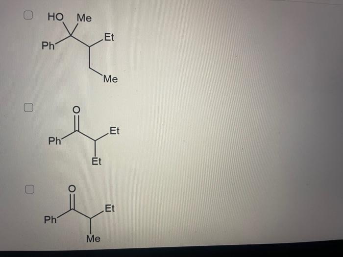 Solved Predict the result for the following reaction. 1. | Chegg.com