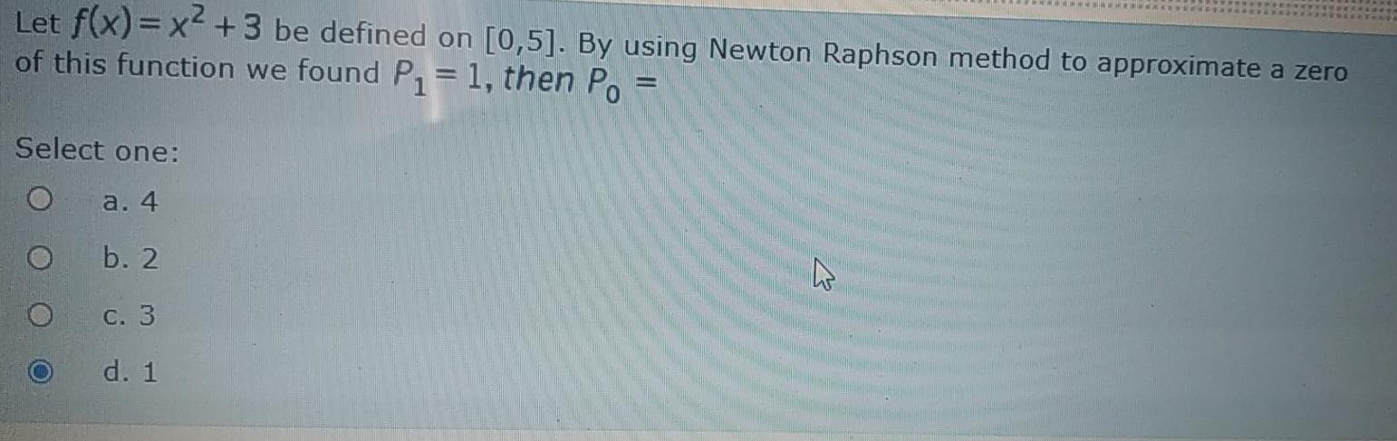 Solved Let f(x)= x2 + 3 be defined on [0,5]. By using Newton | Chegg.com