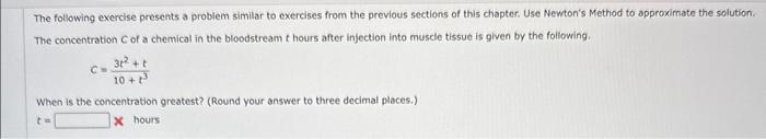 Solved The following exercise presents a problem similar to | Chegg.com