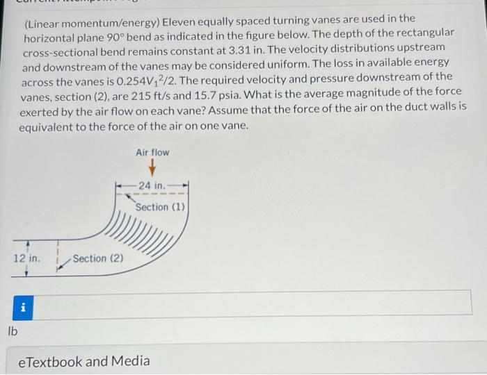 Solved Linear Momentum Energy Eleven Equally Spaced