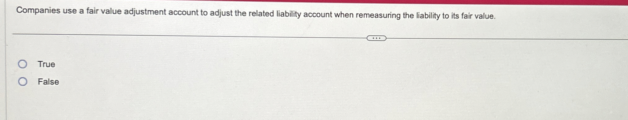 Solved Companies use a fair value adjustment account to | Chegg.com