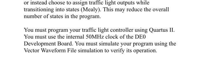 Solved this can all be done in Quartus and using VHDL codes. | Chegg.com