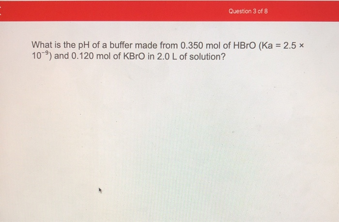 Solved What is the pH of a solution of 0.400 M CH3NH2 | Chegg.com