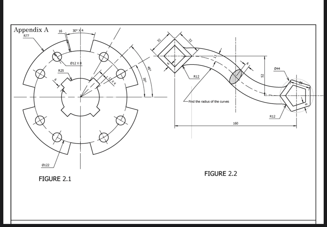 Solved Question 2:Refer to Appendix A and B ﻿redraw figures | Chegg.com