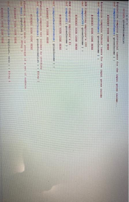 complete the following python coading bassed on | Chegg.com