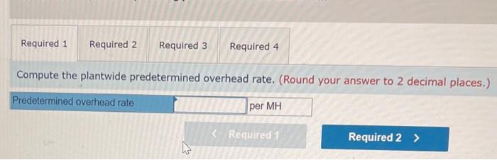 Solved Exercise 2-12 (Algo) Computing Predetermined Overhead | Chegg.com