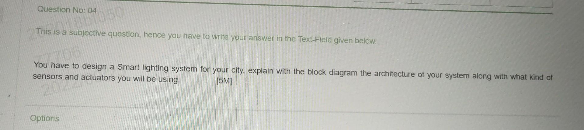 Solved (SM)This is a subjective question, hence you have to | Chegg.com