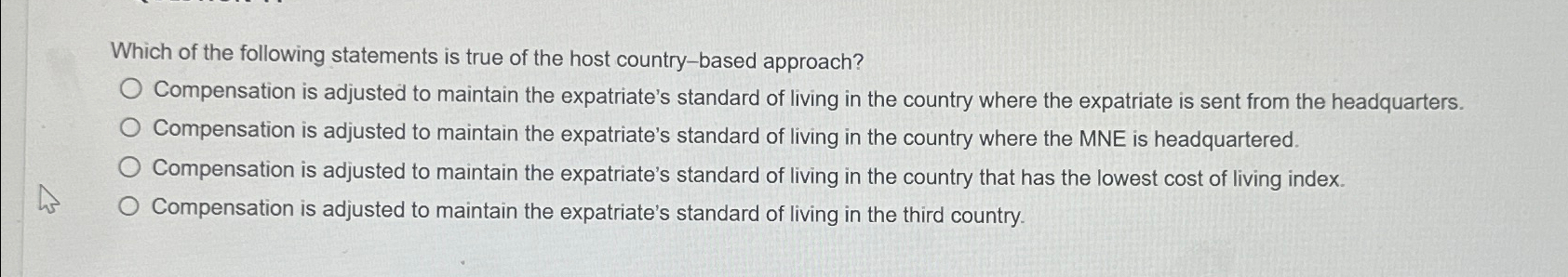 Solved Which of the following statements is true of the host | Chegg.com