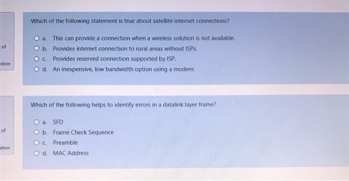 Solved Which of the following statement is true about | Chegg.com