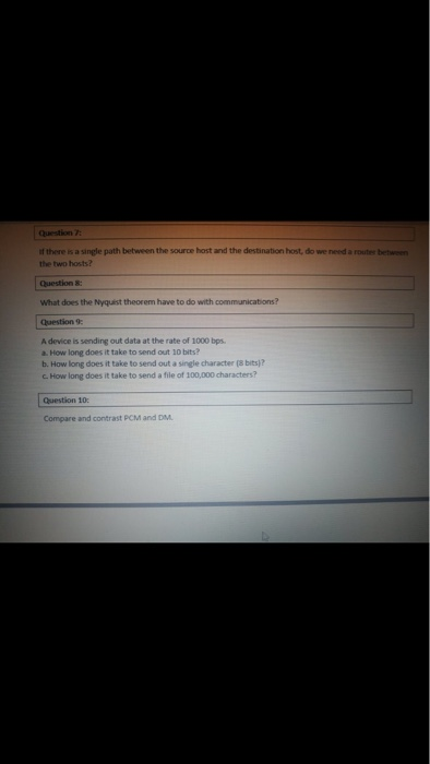 A host communicates with another host using the | Chegg.com