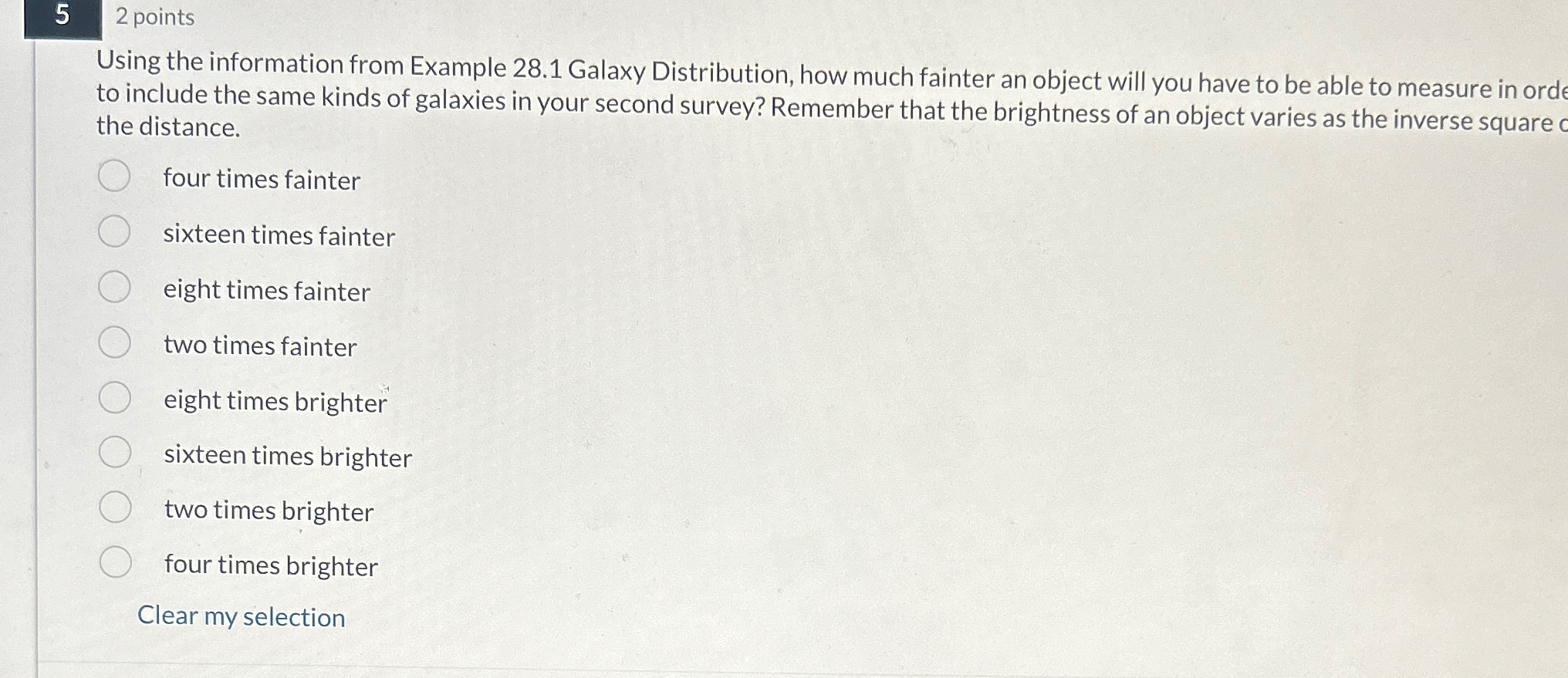 Solved 52 ﻿pointsUsing the information from Example 28.1 | Chegg.com