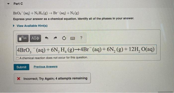 Solved Balance each of the following redox reactions | Chegg.com